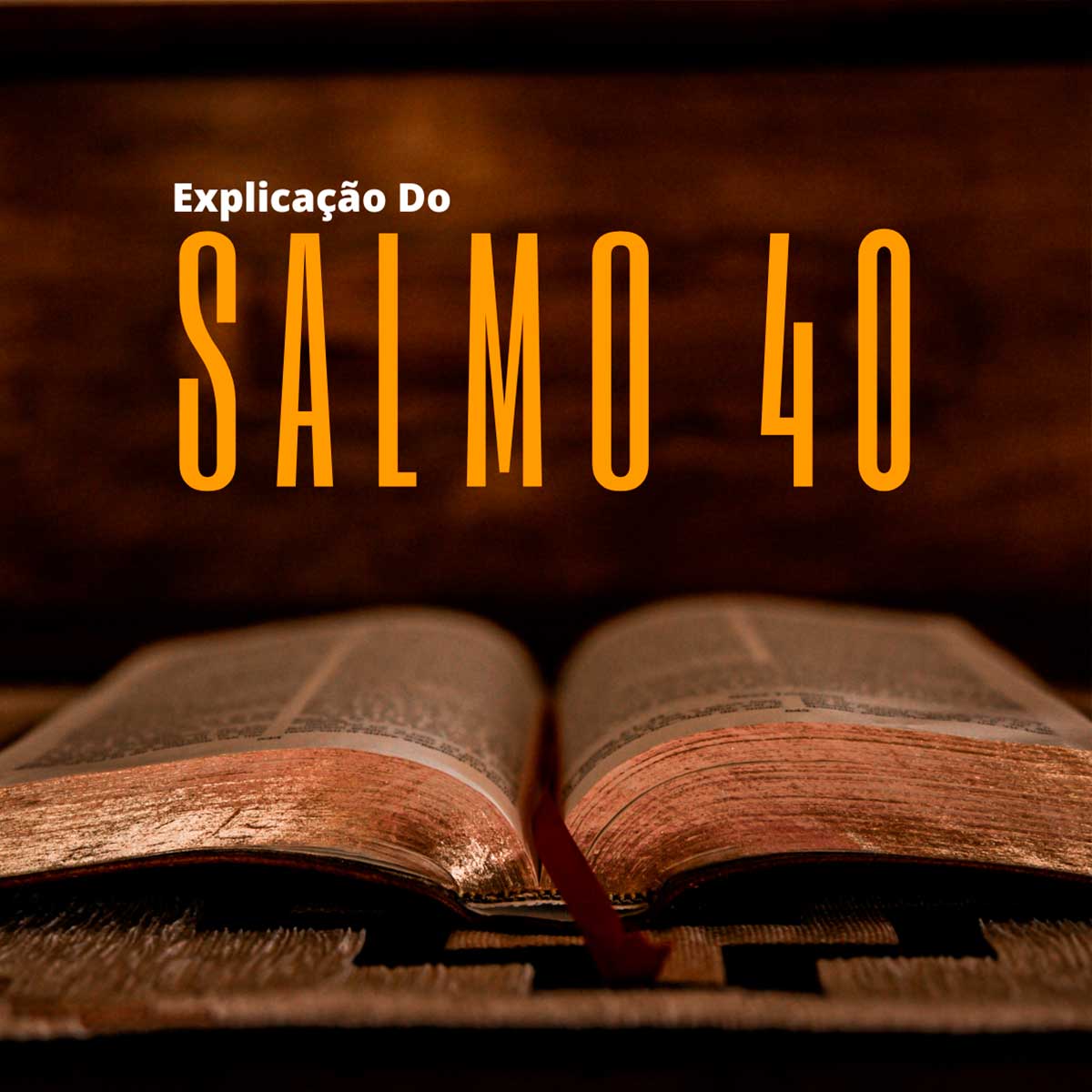 Salmo 40 para que serve - Explicação Fácil