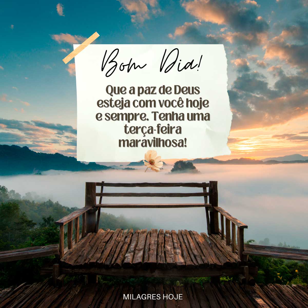 54 Frases: Bom Dia Terça Feira Abençoada por Deus