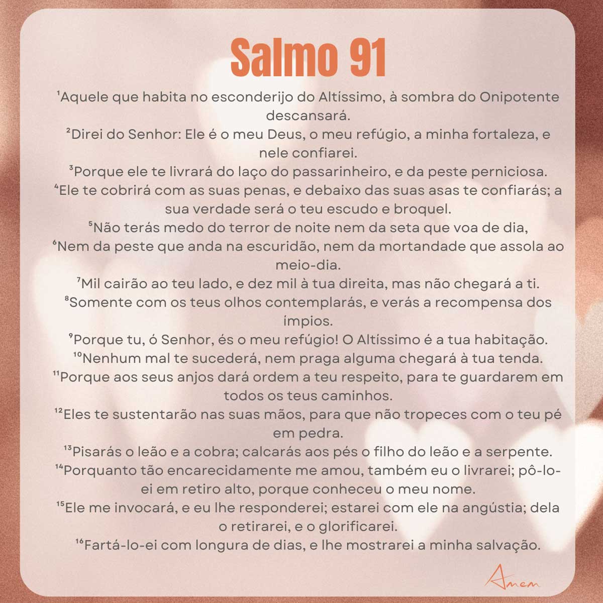 Salmo 91 Completo e Explicado 10/09/2025