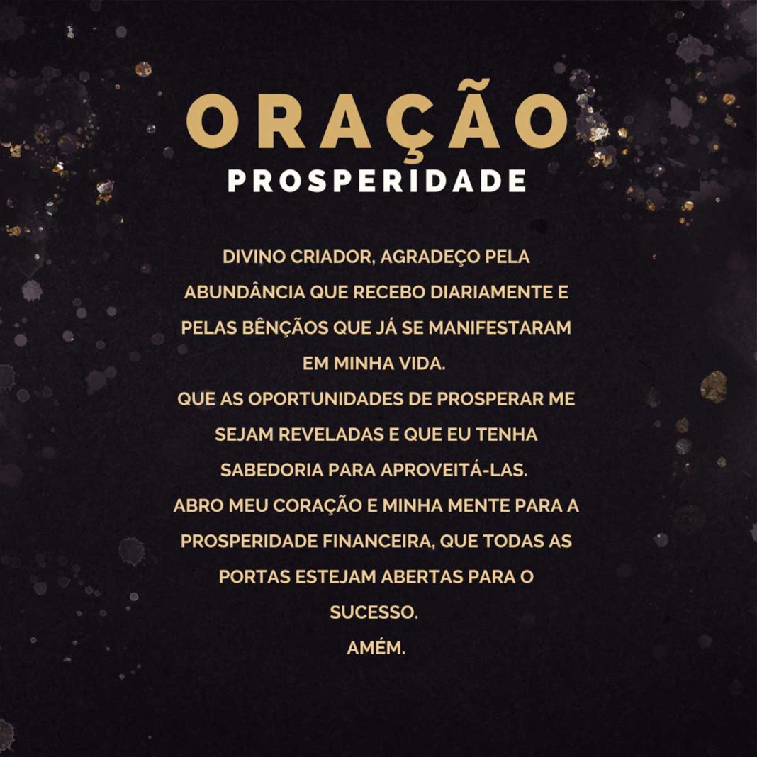 Oração da Prosperidade: Abundância Divina Hoje 31/03/2026