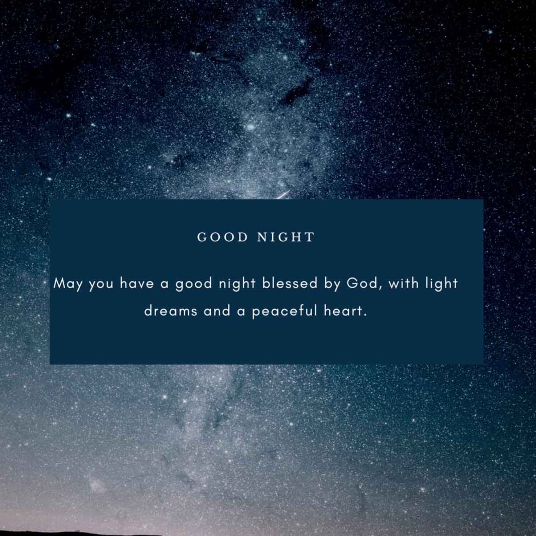 50 Good Night Blessed by God: Spread Faith Before You Sleep